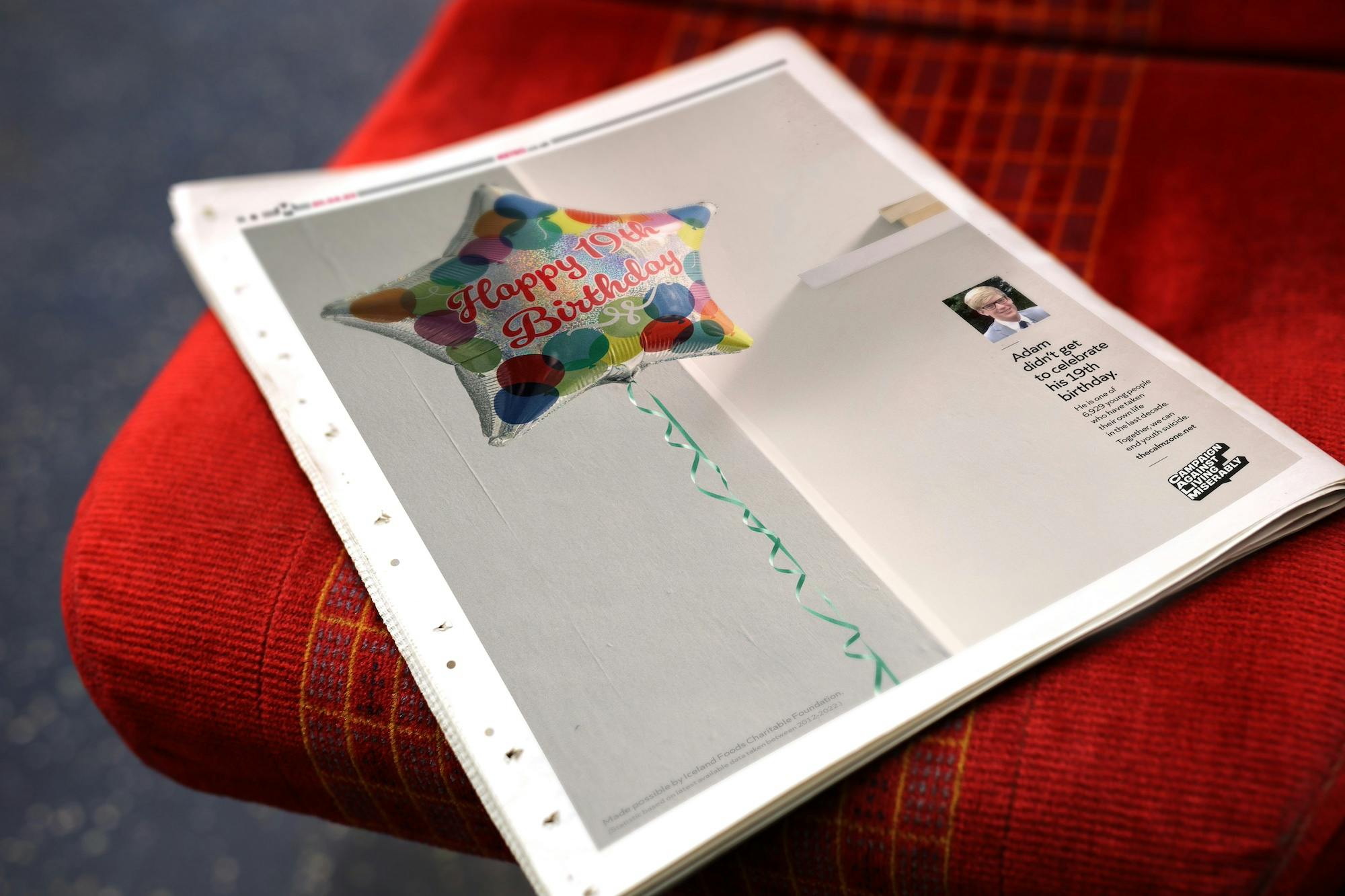 New CALM campaign focuses on youth suicide