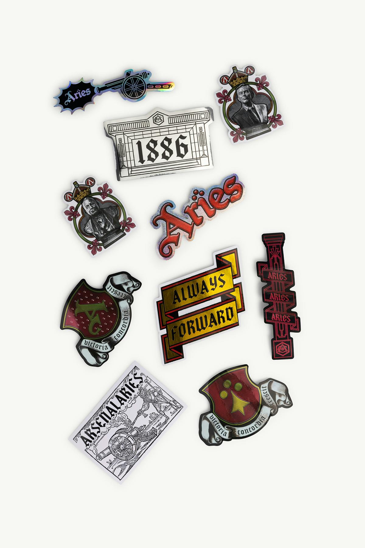 Arsenal and Aries launch collab with a divine campaign