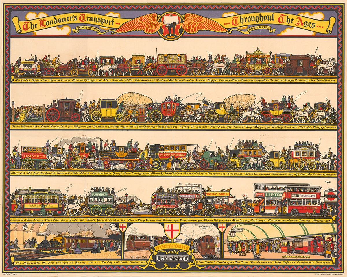 A new exhibition traces the visual history of the Tube