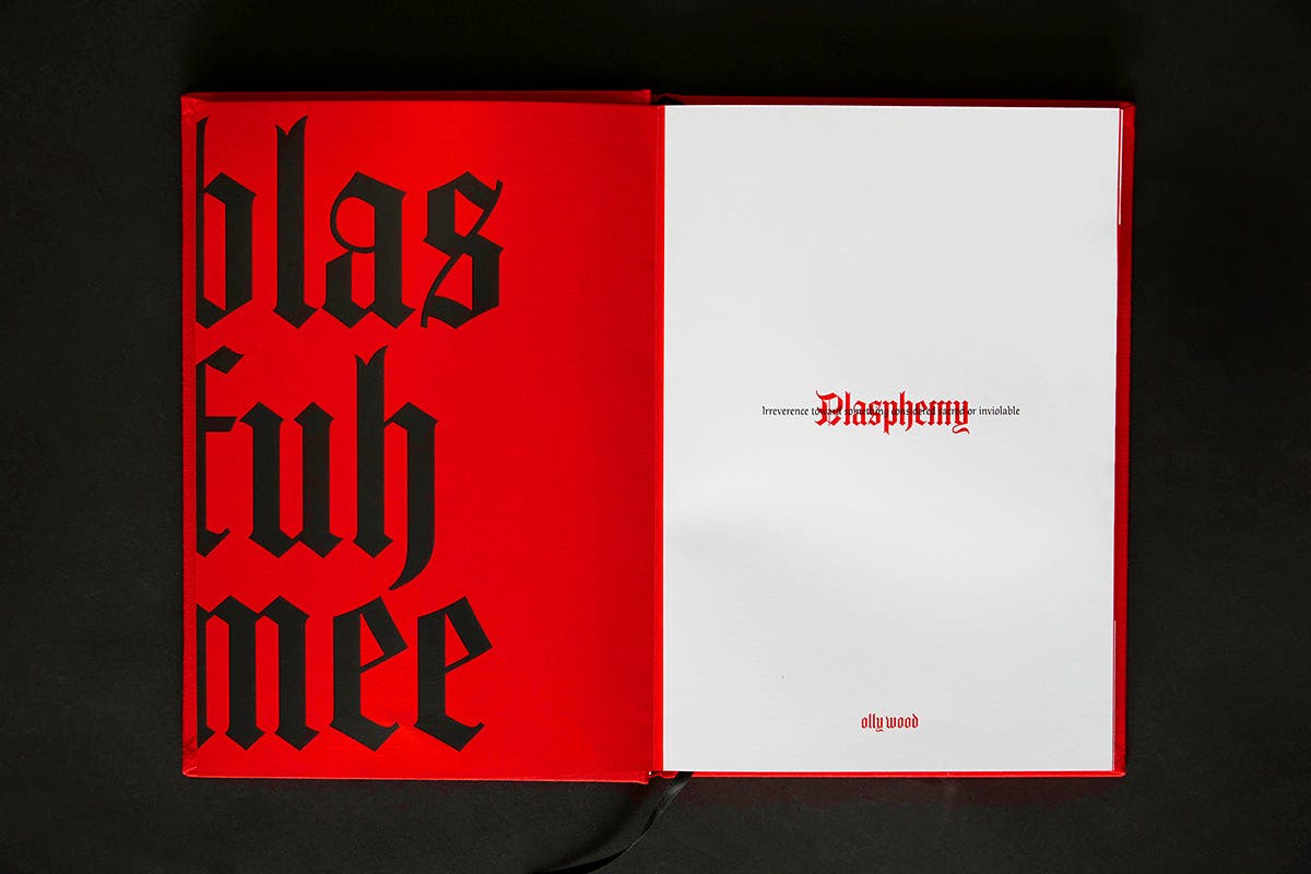 A new cookbook uses intentionally ‘sinful’ design