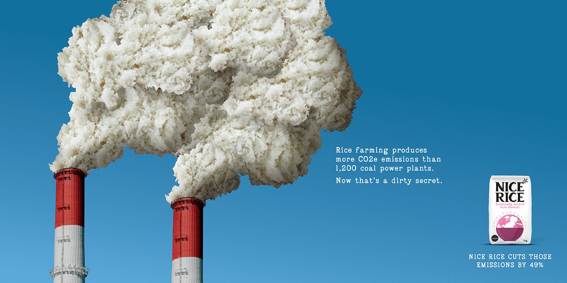 Nice Rice campaign highlights rice farming emissions