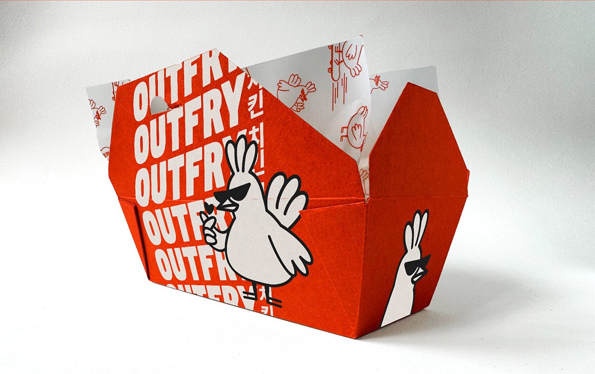Outfry’s branding is an ode to Korea