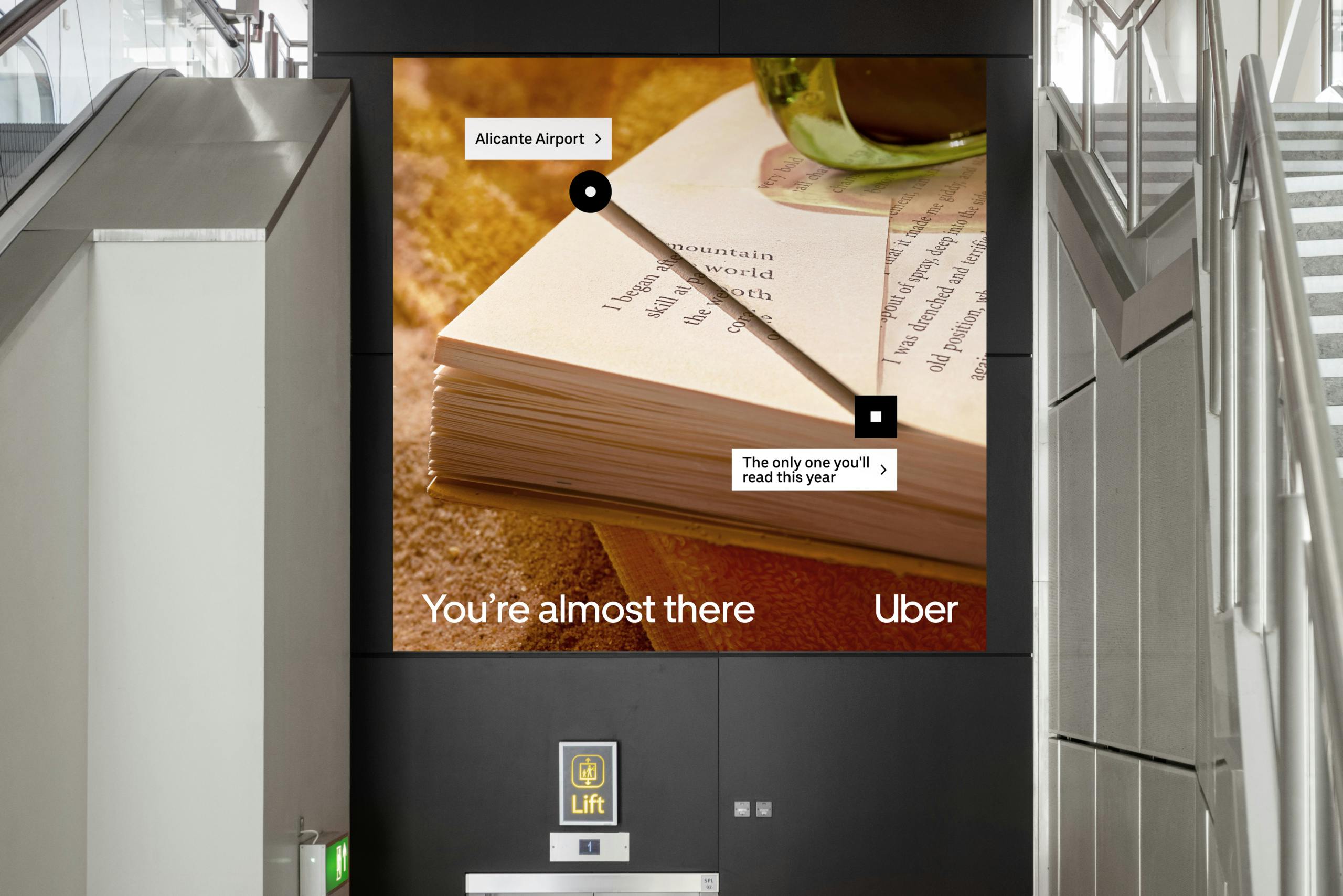 Uber’s new ads connect abstract destinations in multi-travel push