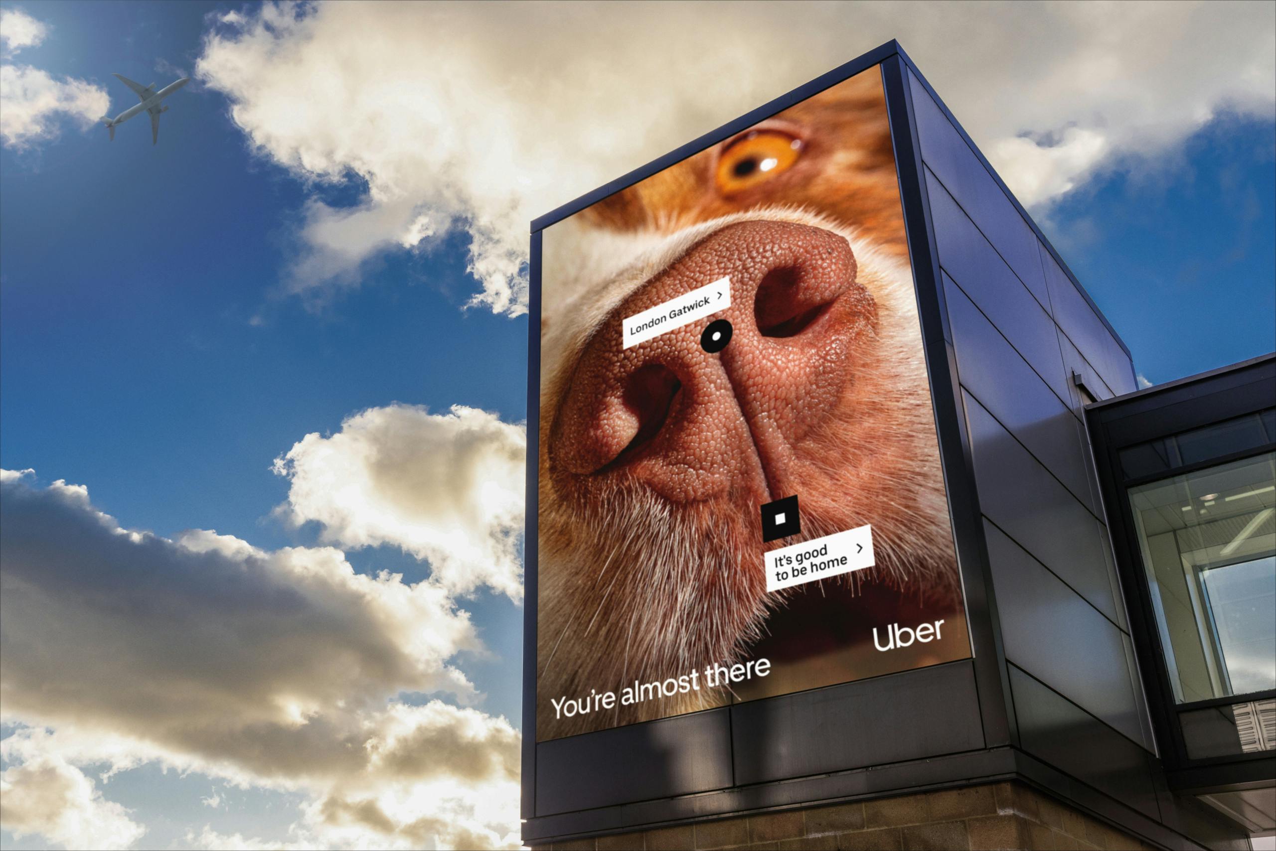 Uber’s new ads connect abstract destinations in multi-travel push