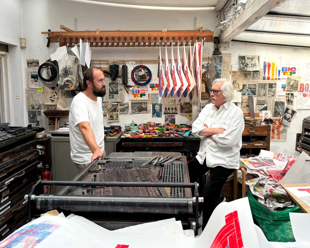 Alan Kitching celebrates letterpress in new Madrid exhibition
