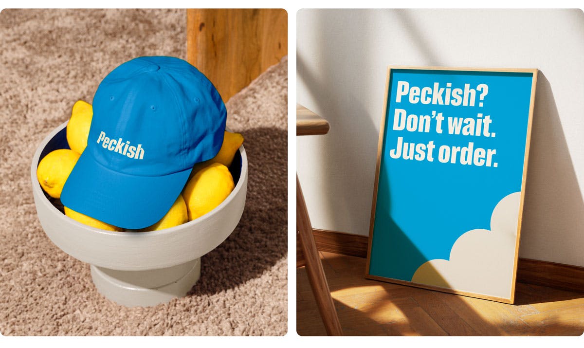 Peckish’s branding brings a local flavour to grocery deliveries