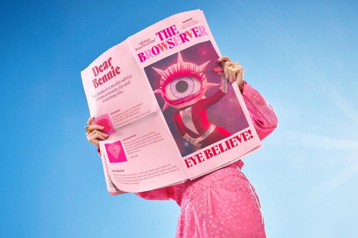 An uplifting new visual identity for Benefit