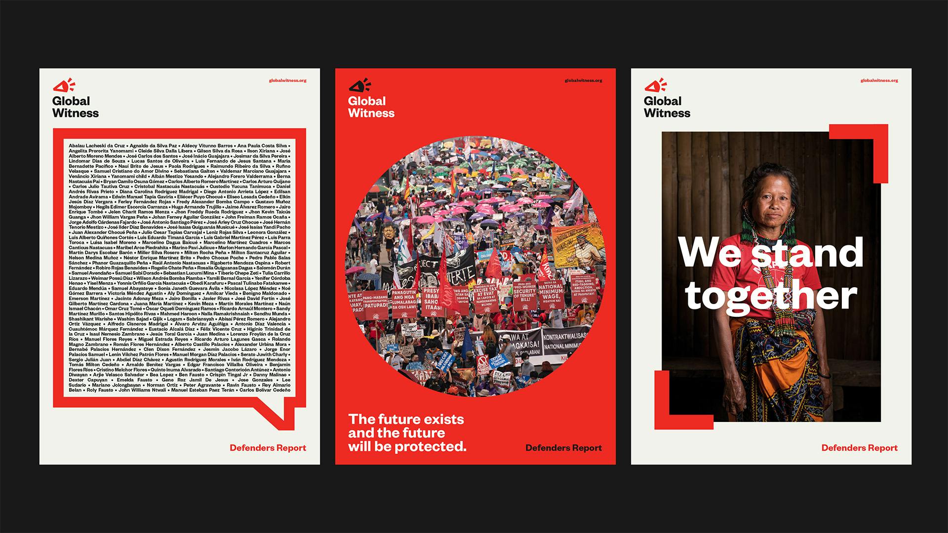 Global Witness launches a clean and confident identity