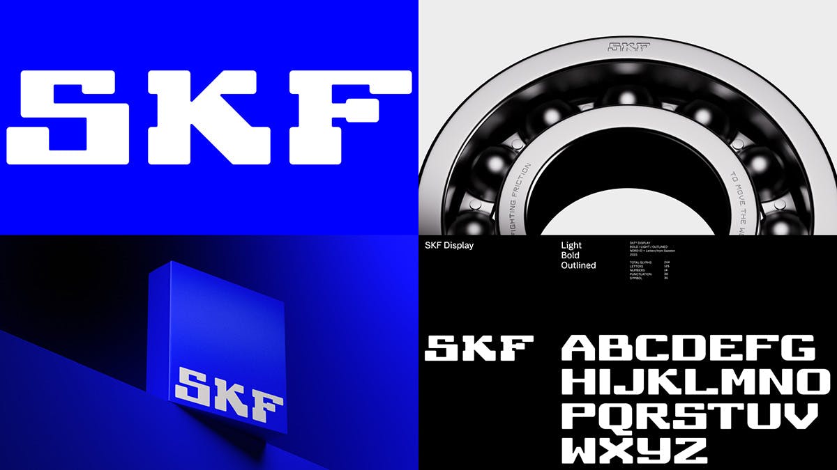 Manufacturing company SKF reveals new identity