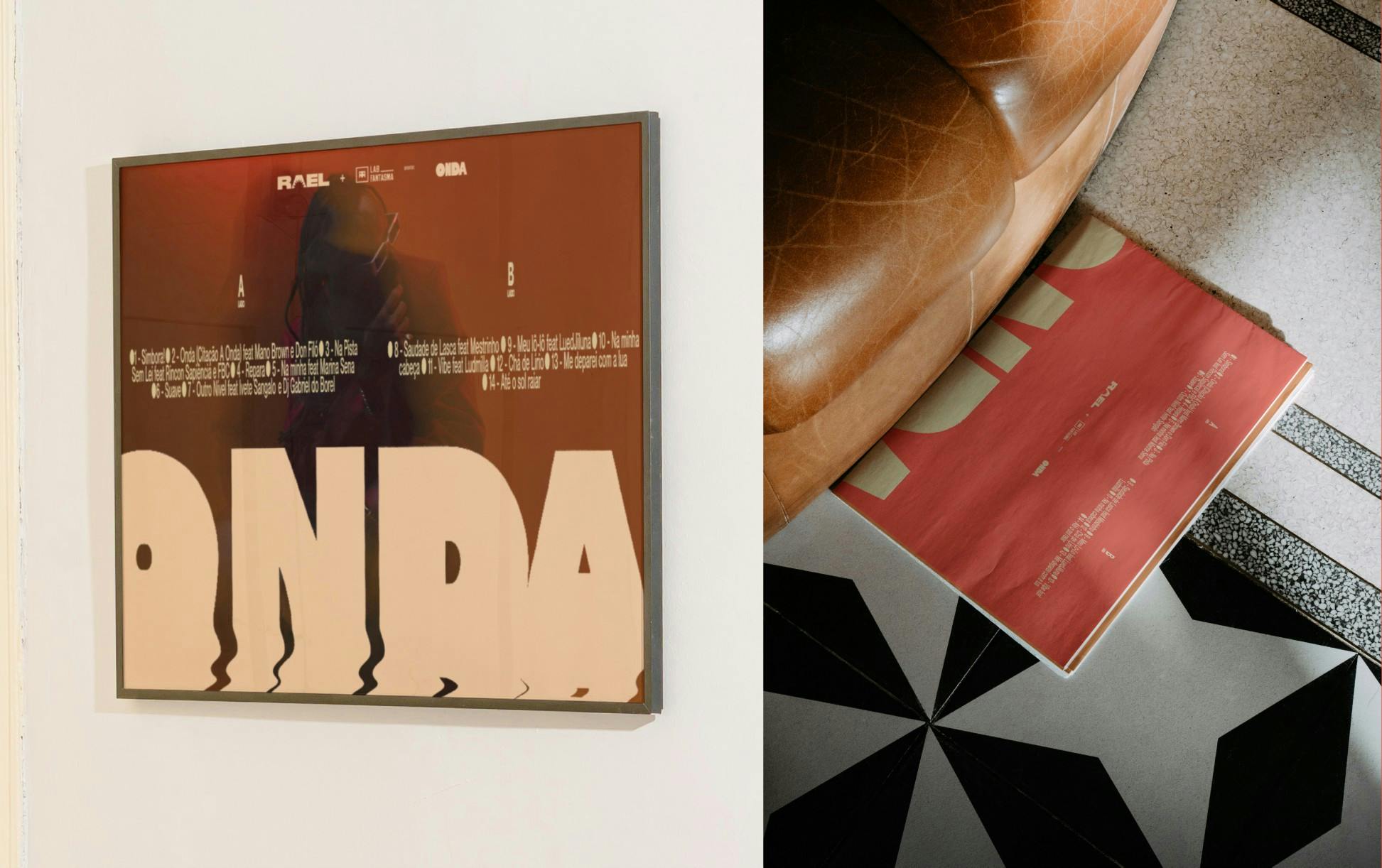 Gut Design creates vibrant visuals for Rael’s Onda album