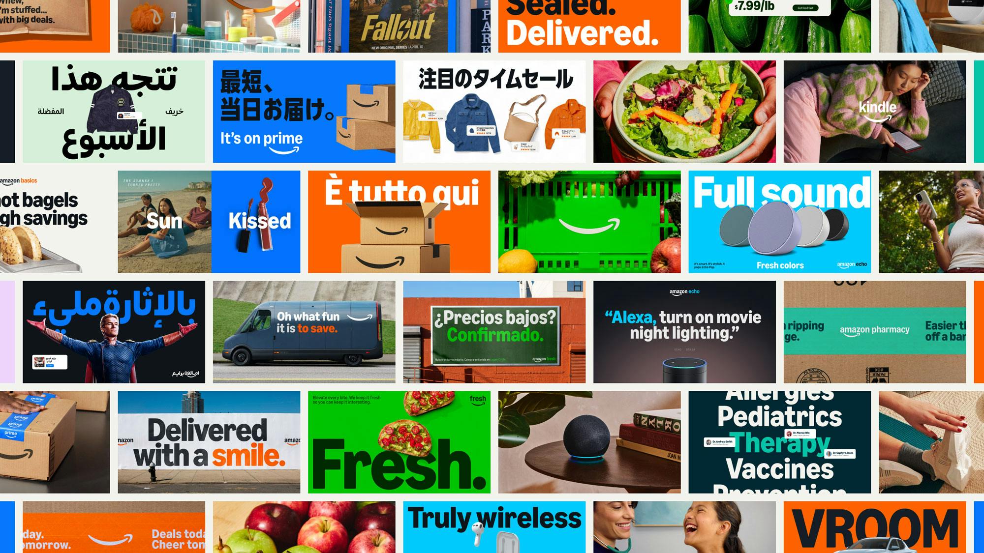 Amazon reveals an expansive global brand transformation