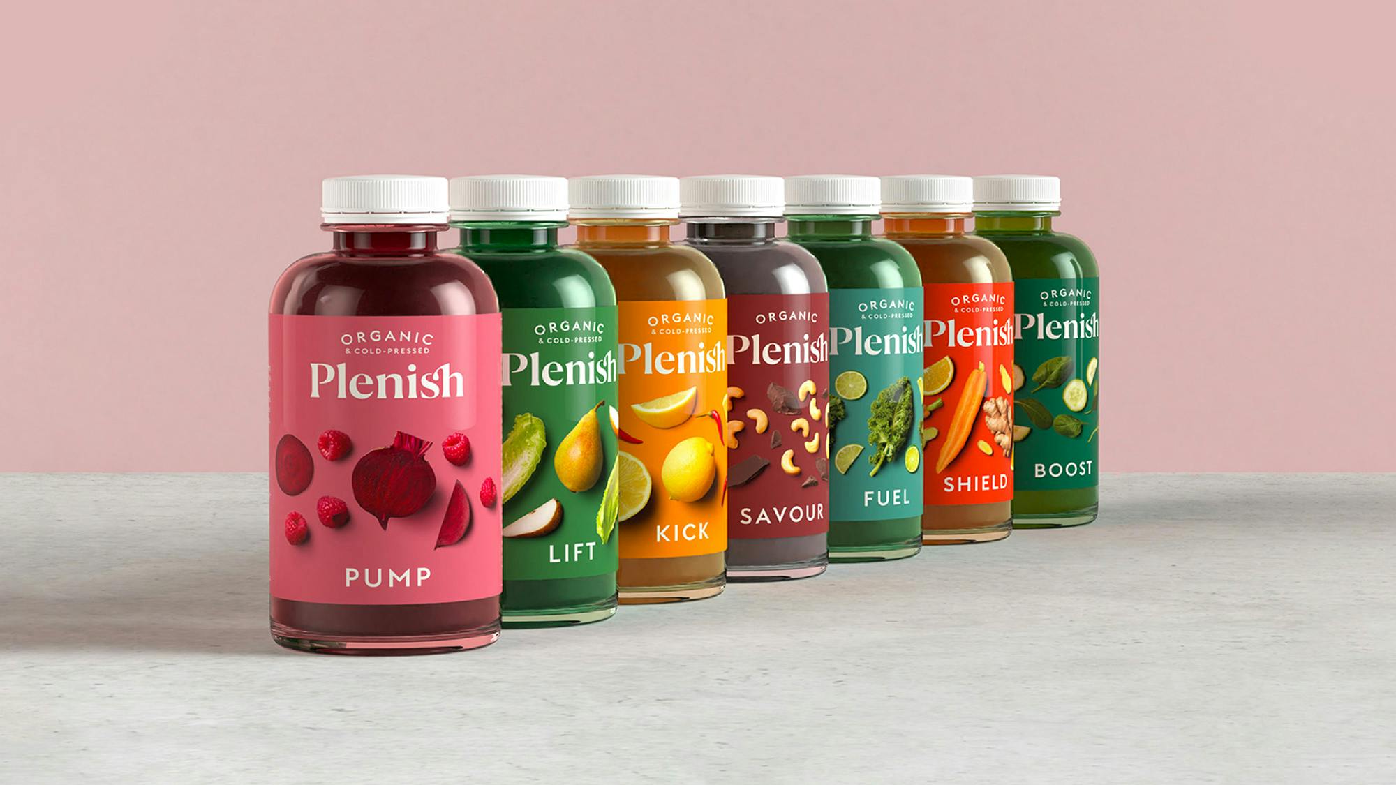 Plenish brand identity