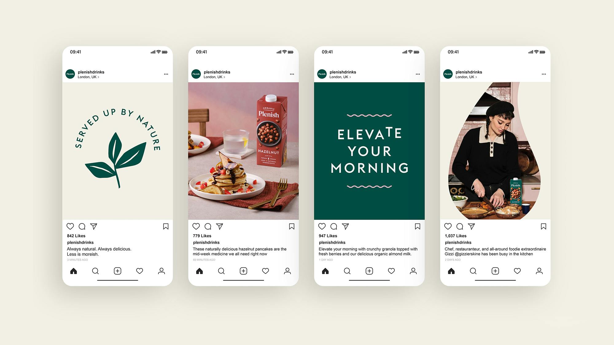 Plenish brand identity