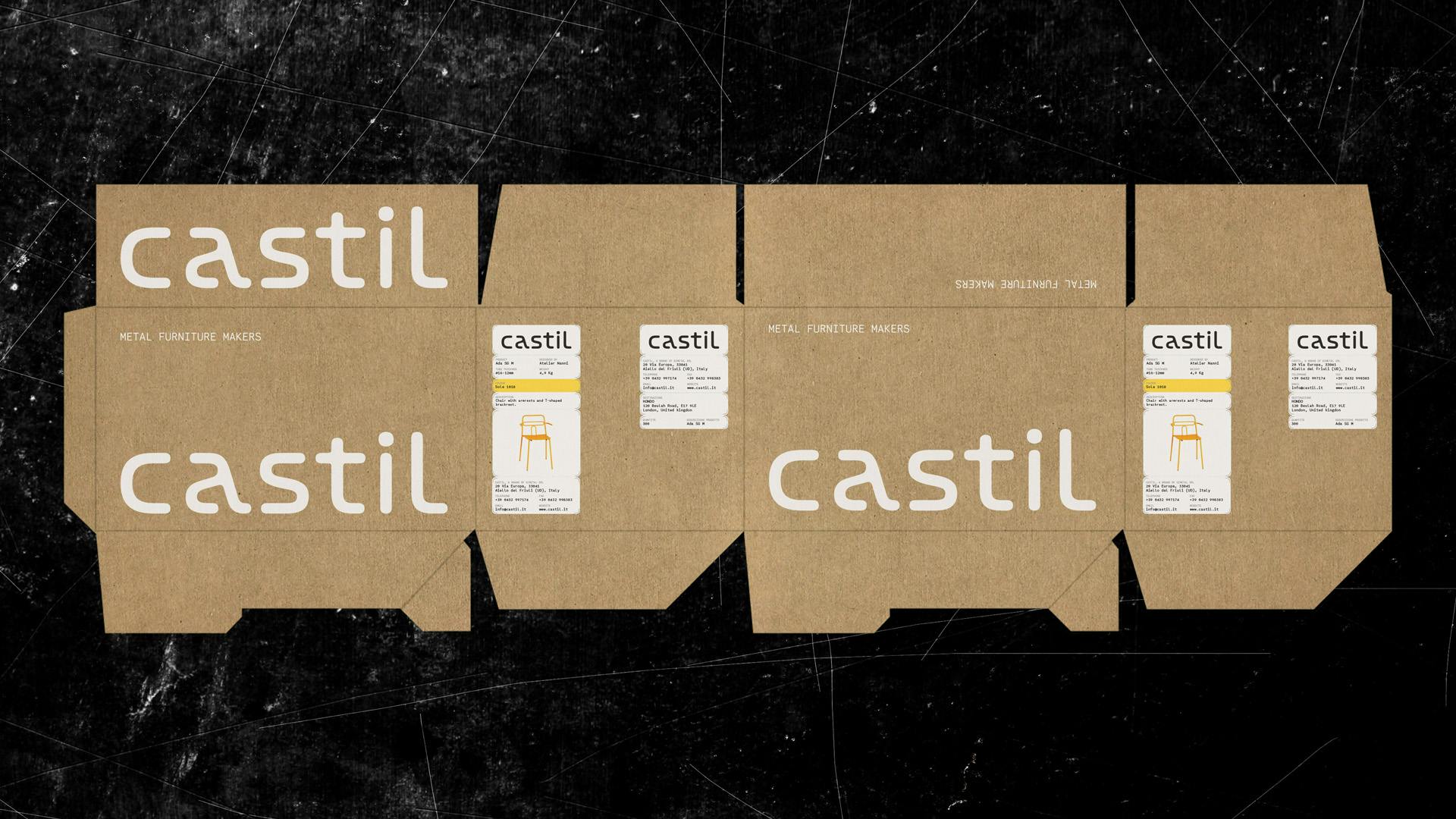 Castil furniture’s identity reflects its industrial production