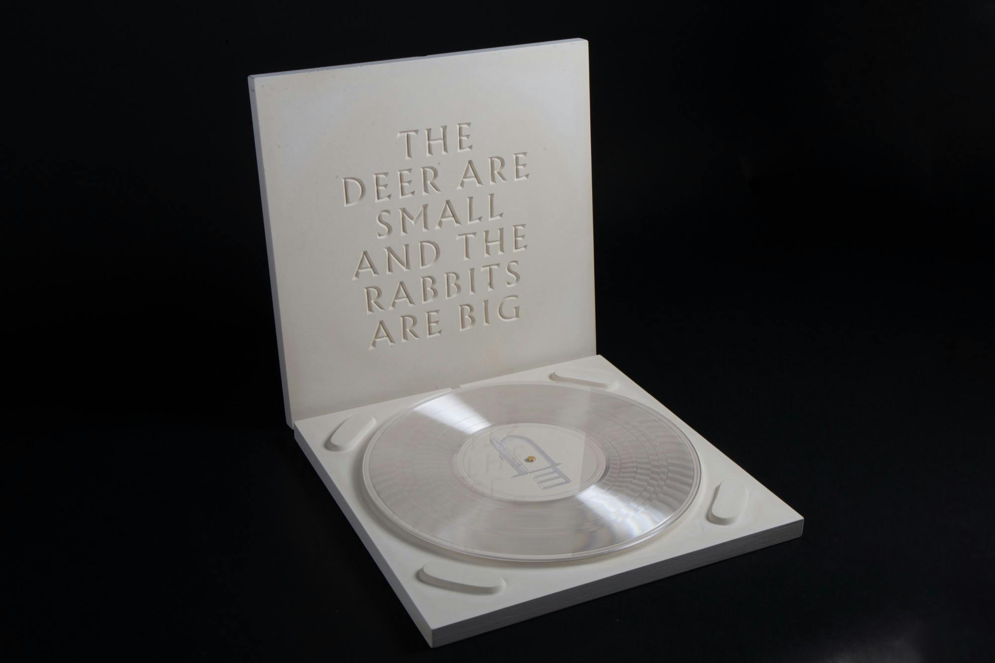The Deer are Small and the Rabbits are Big record design