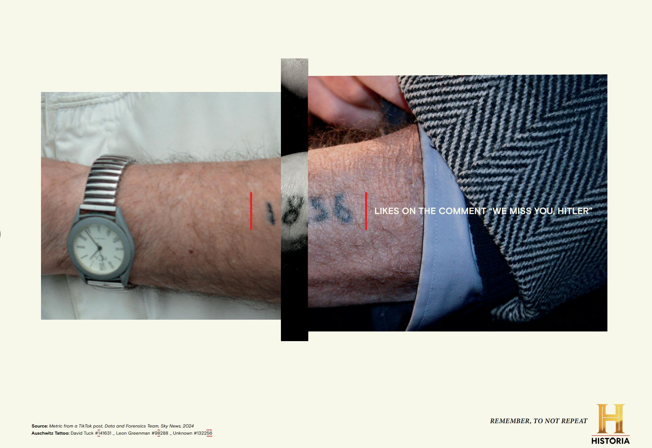 History channel launches powerful Holocaust remembrance ads