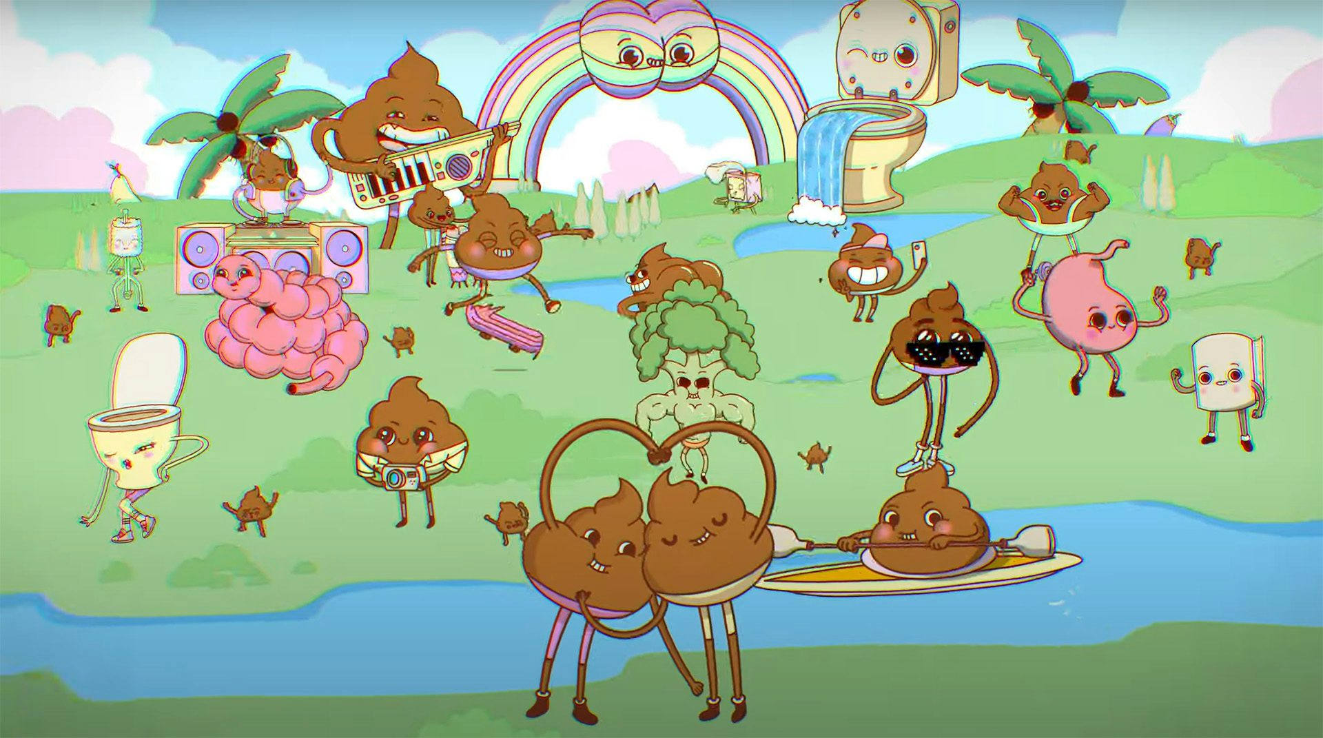 PETA champions vegan diet in fecal ad