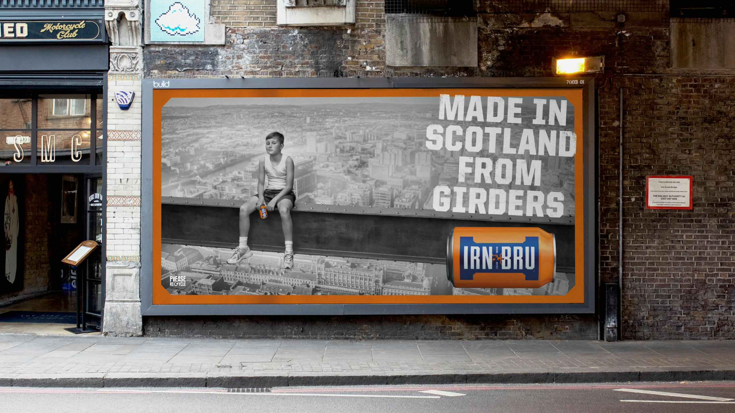 Irn-Bru returns to its advertising roots in new campaign