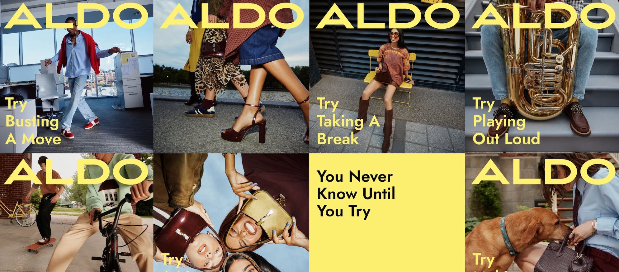 Aldo taps into the joy of youth in brand reboot