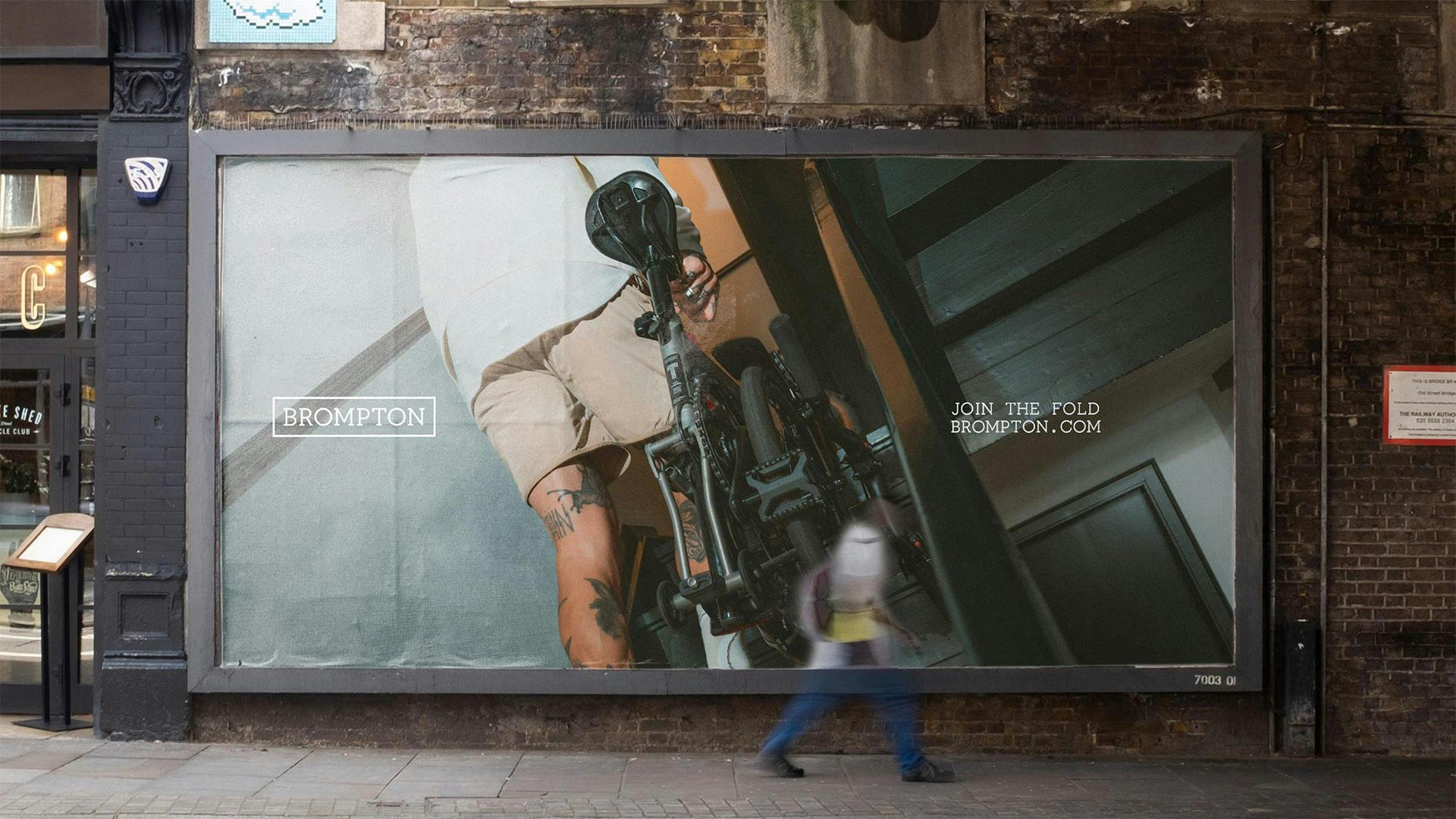 Brompton unfolds bold new identity for its 50th anniversary
