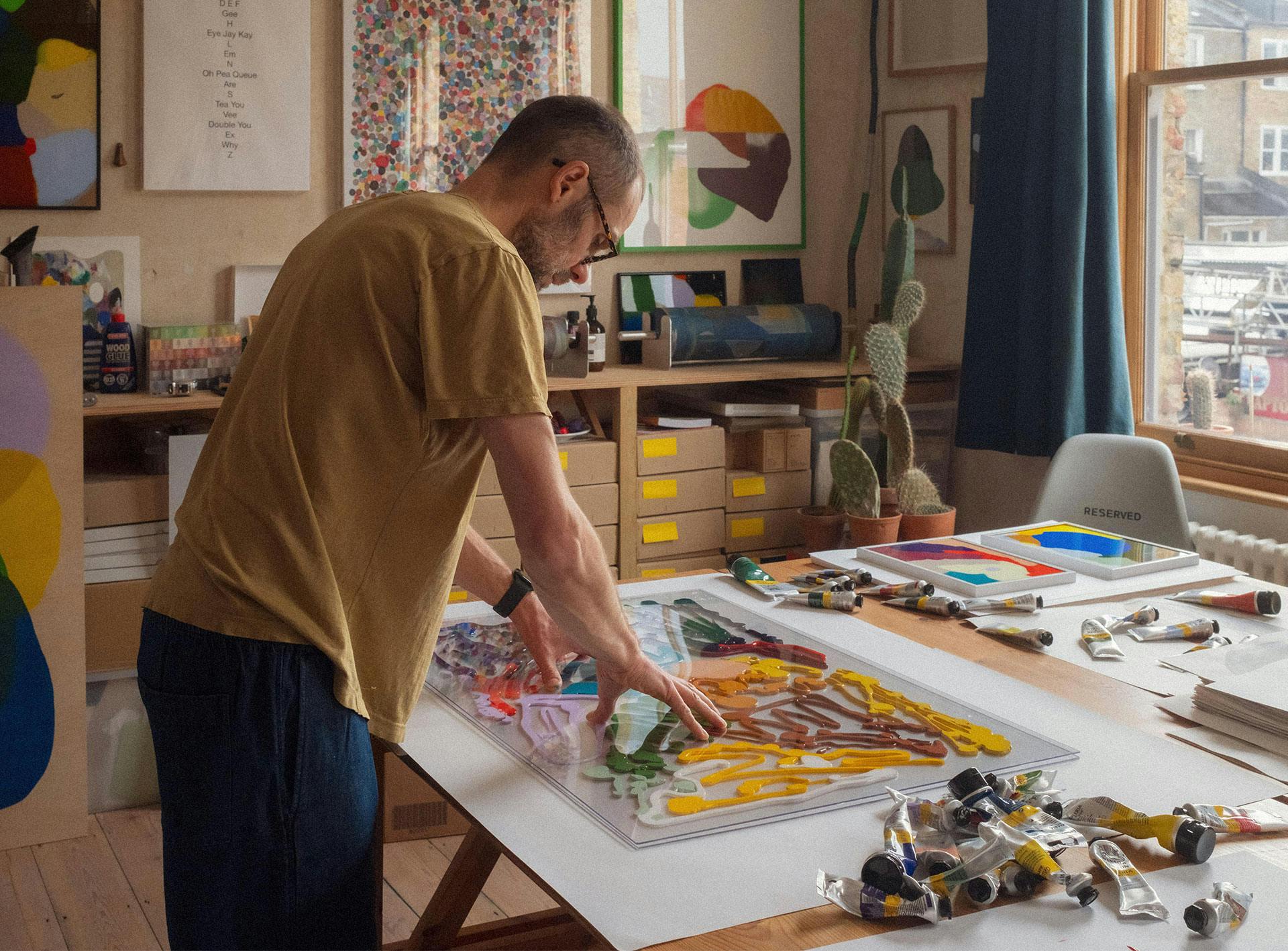 Daniel Eatock’s Full Spectrum reimagines painting as performance