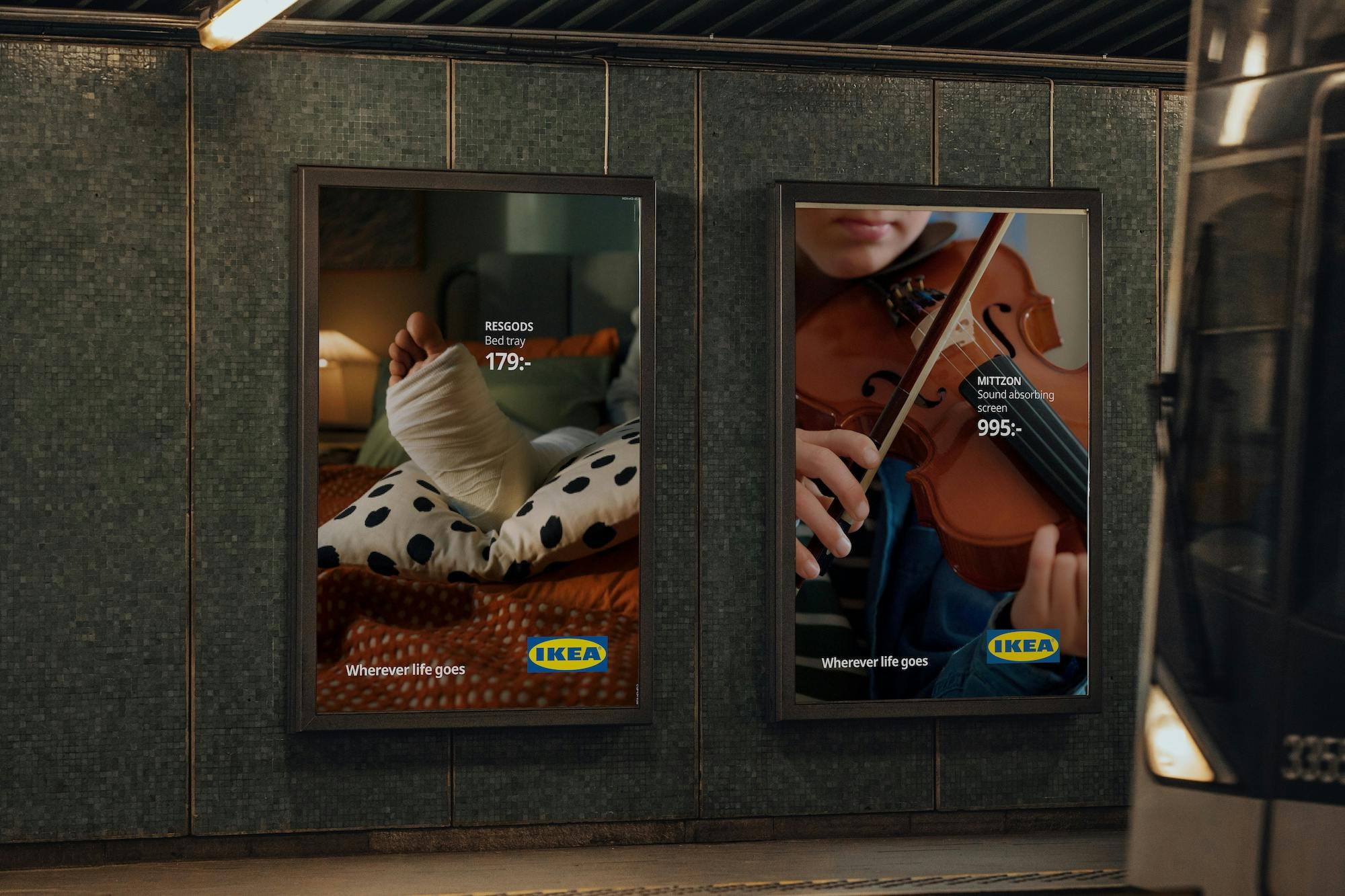 Ikea lets its price tags tell the story in clever new campaign