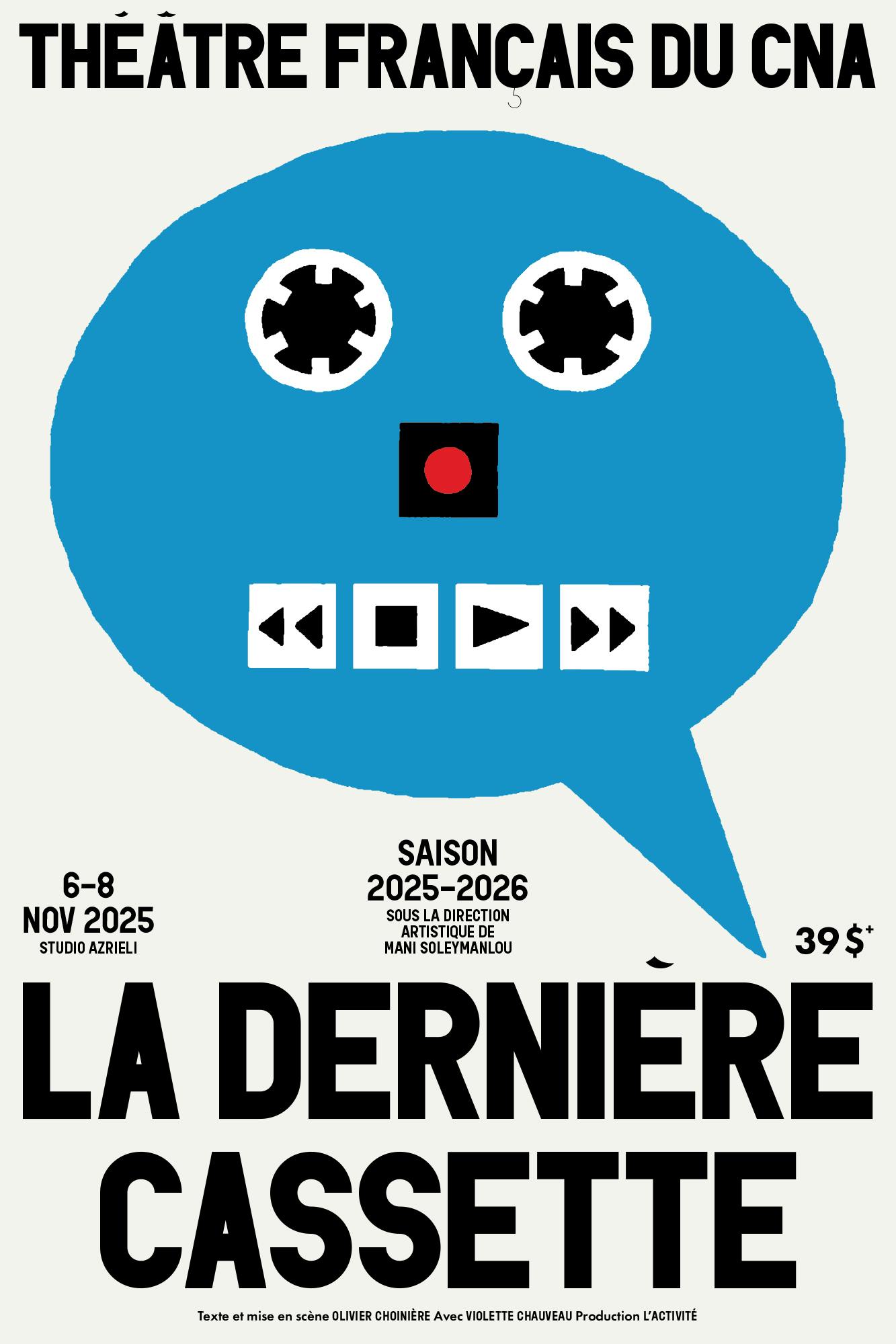 Mathieu Labrecque’s vibrant poster design for Ottawa theatre