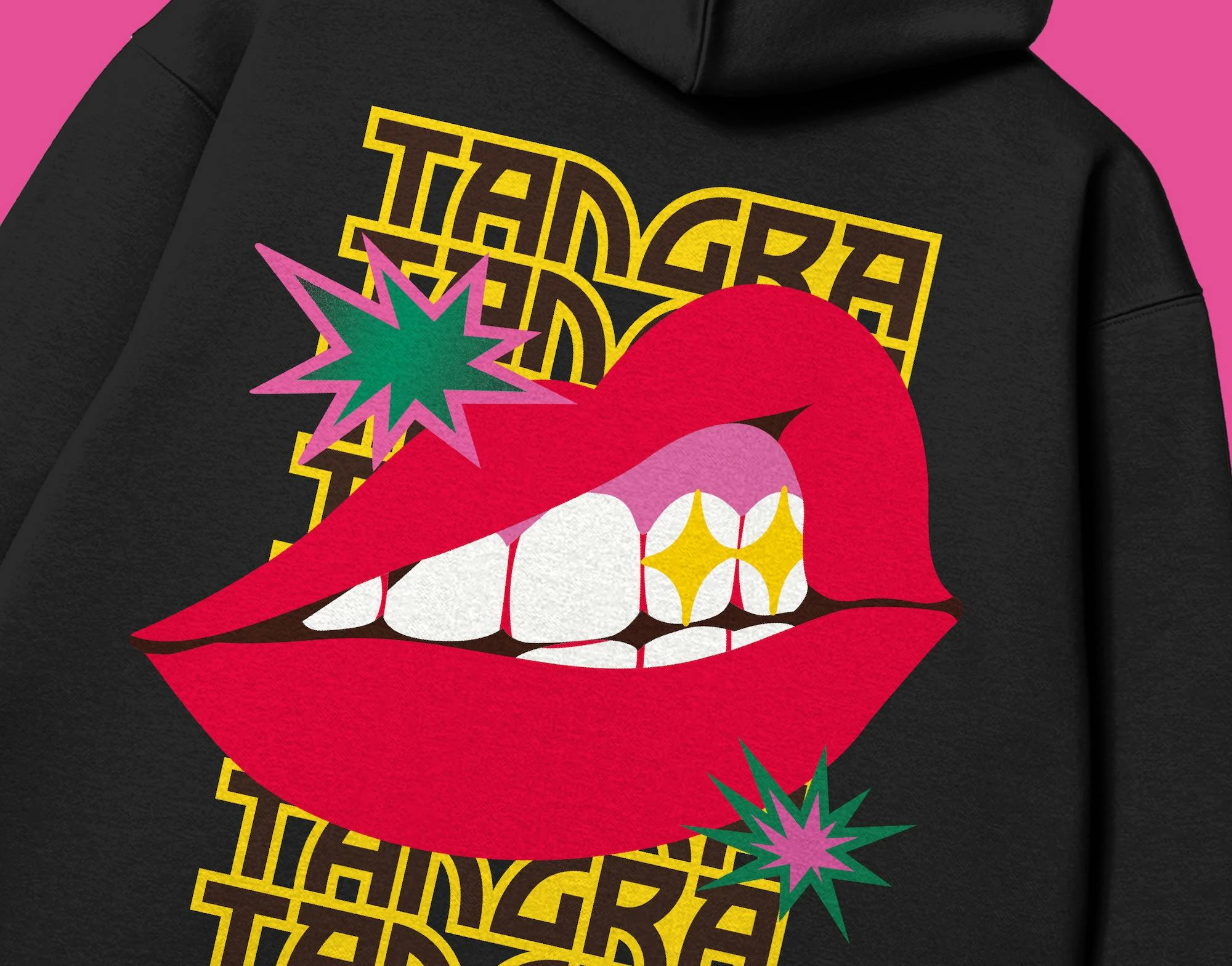 New branding for Soho restaurant Tangra focuses on illustration