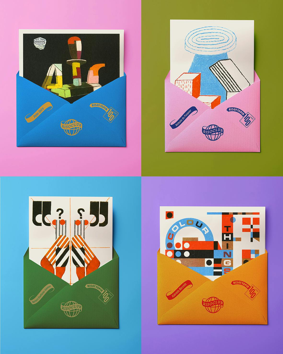 Riso Club features world-renowned designers in special 100th issue