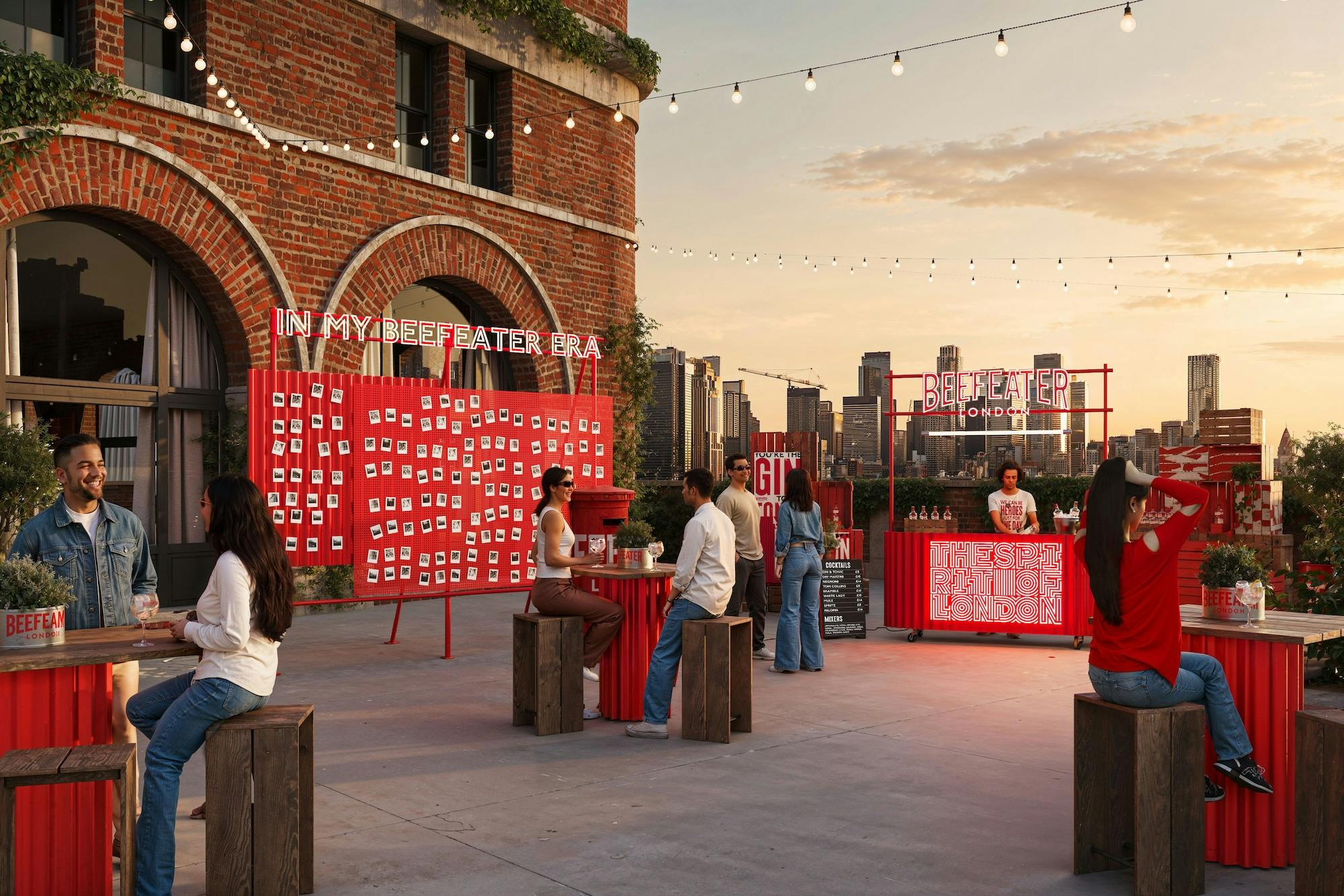 London serves as muse for new Beefeater brand world