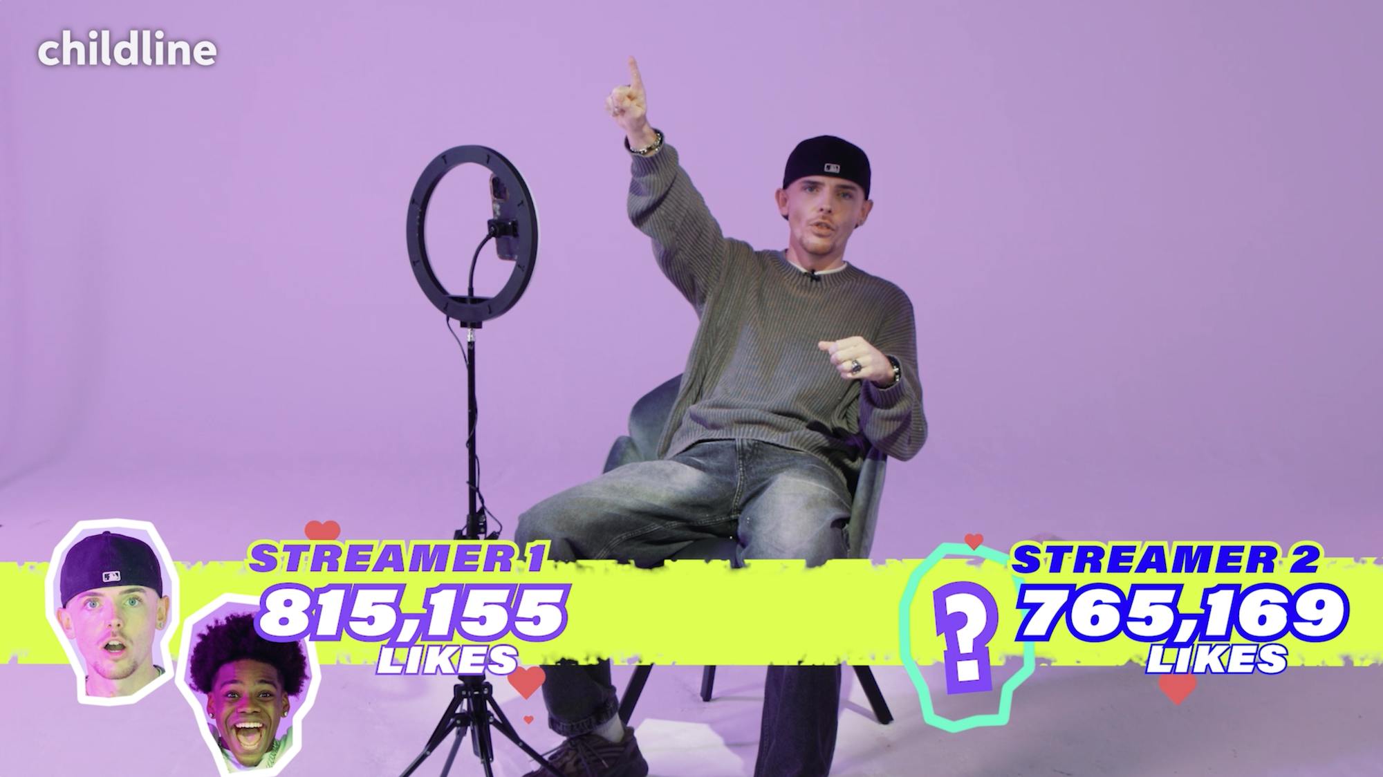 New gameshow by Childline mirrors digital anxiety