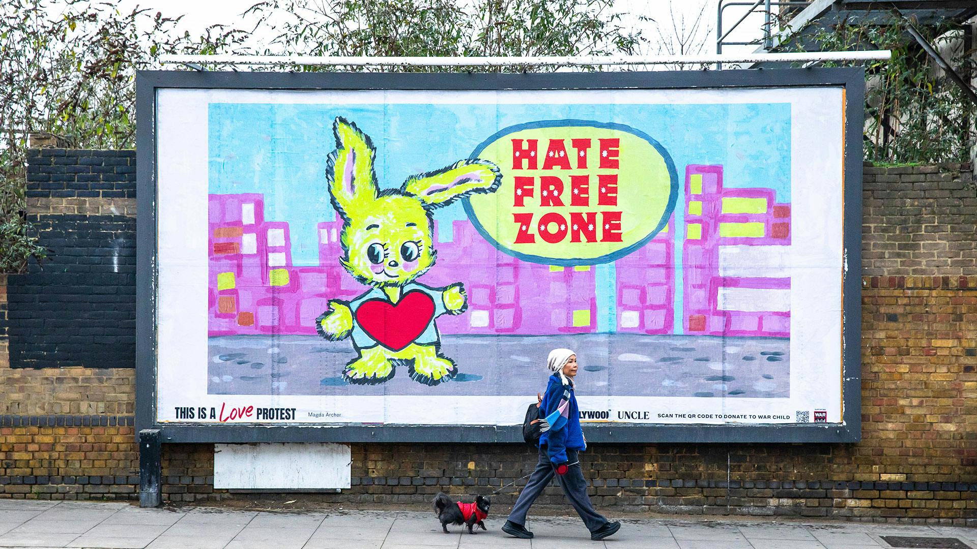 Buildhollywood x Uncle celebrate love with nationwide street gallery