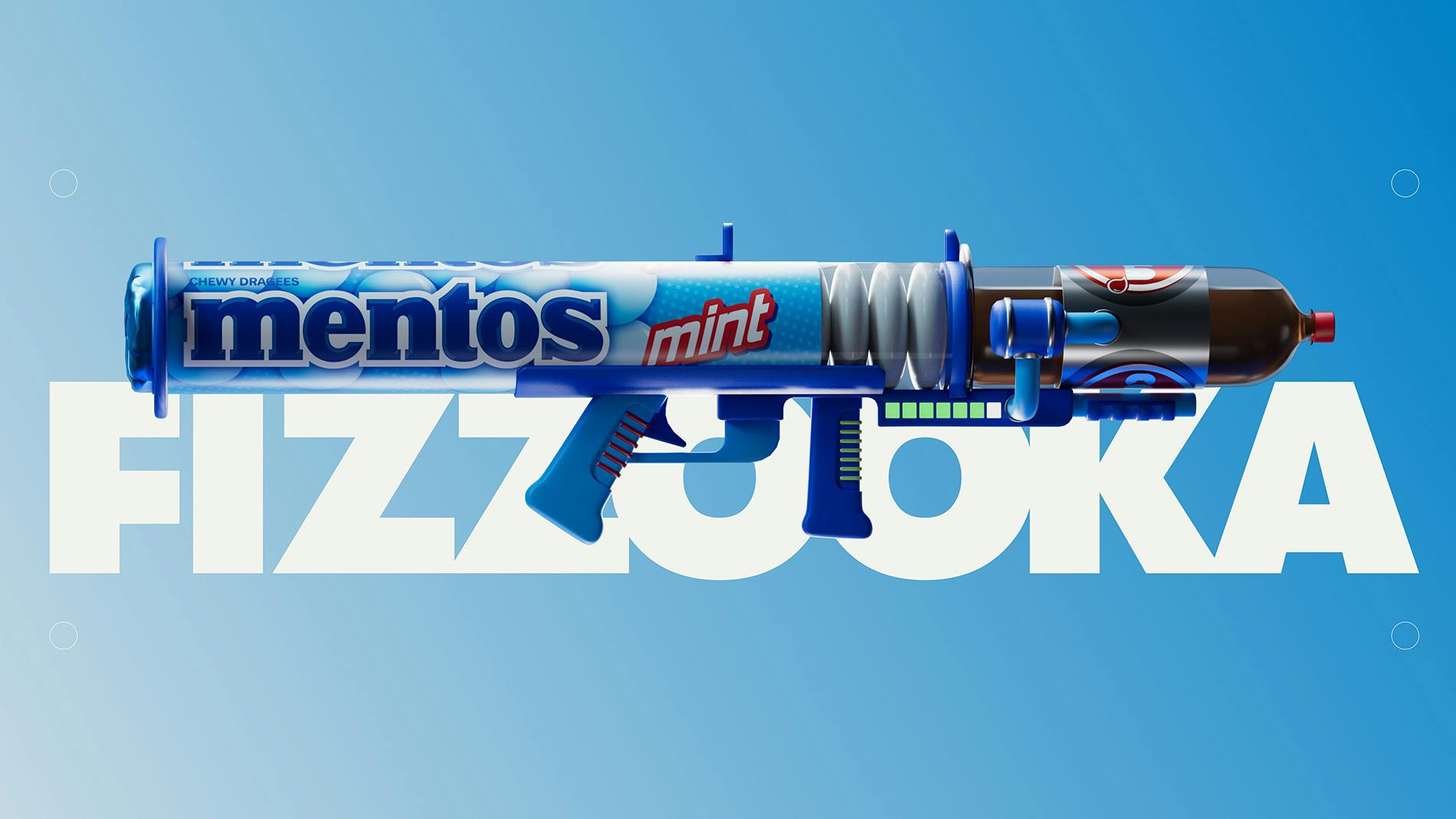Perfetti, Mentos: Fizzooka campaign