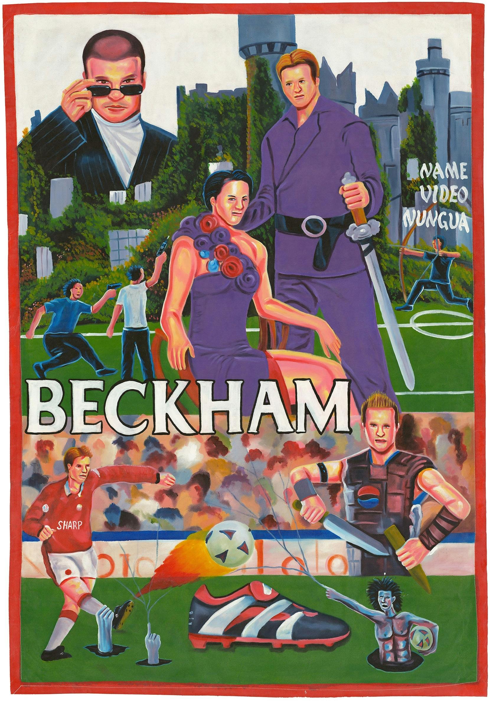 Football icons get the Ghanaian movie poster treatment