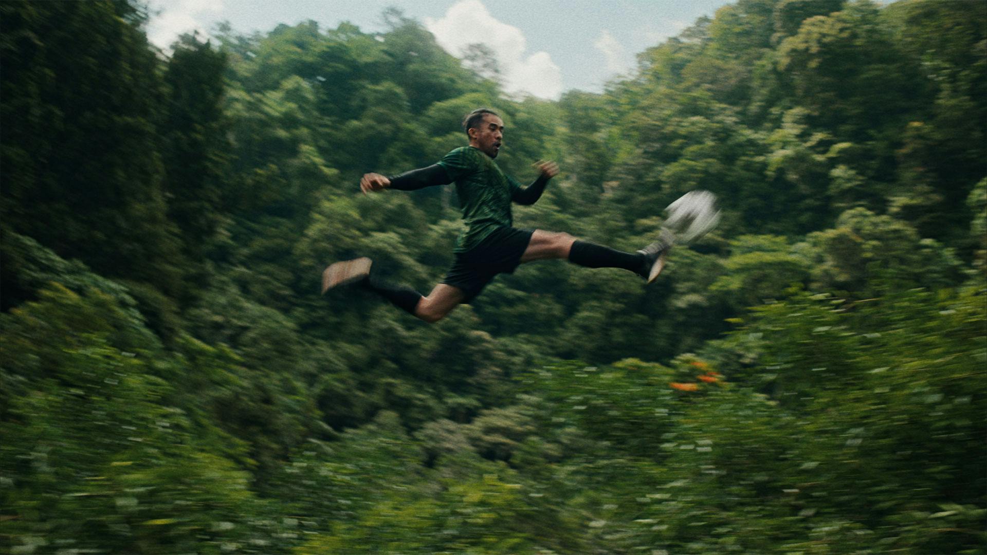 Football meets forest conservation in gravity-defying WWF film